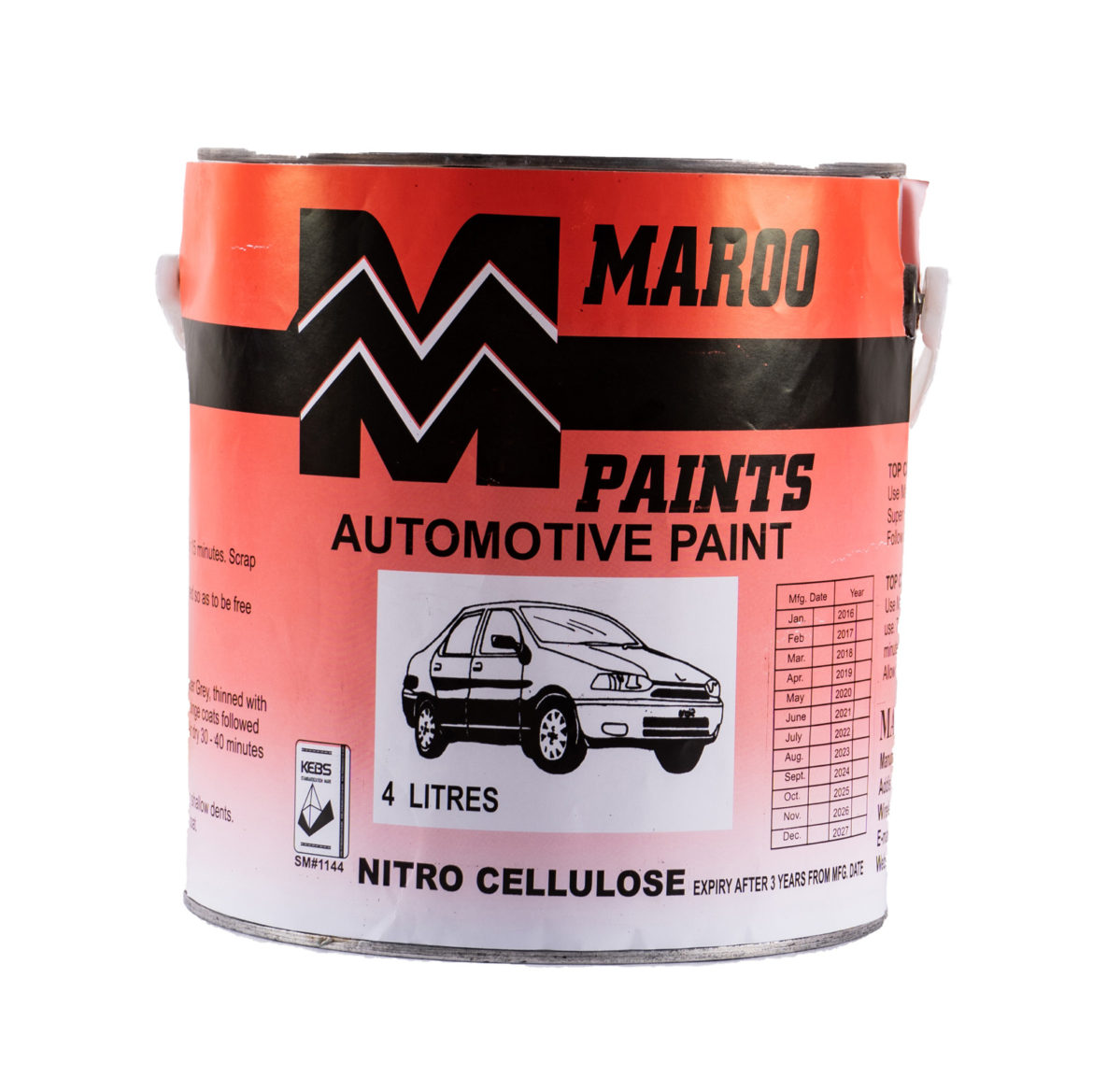 NITROCELLULOSE AUTO GREY PRIMER - Maroo Paints